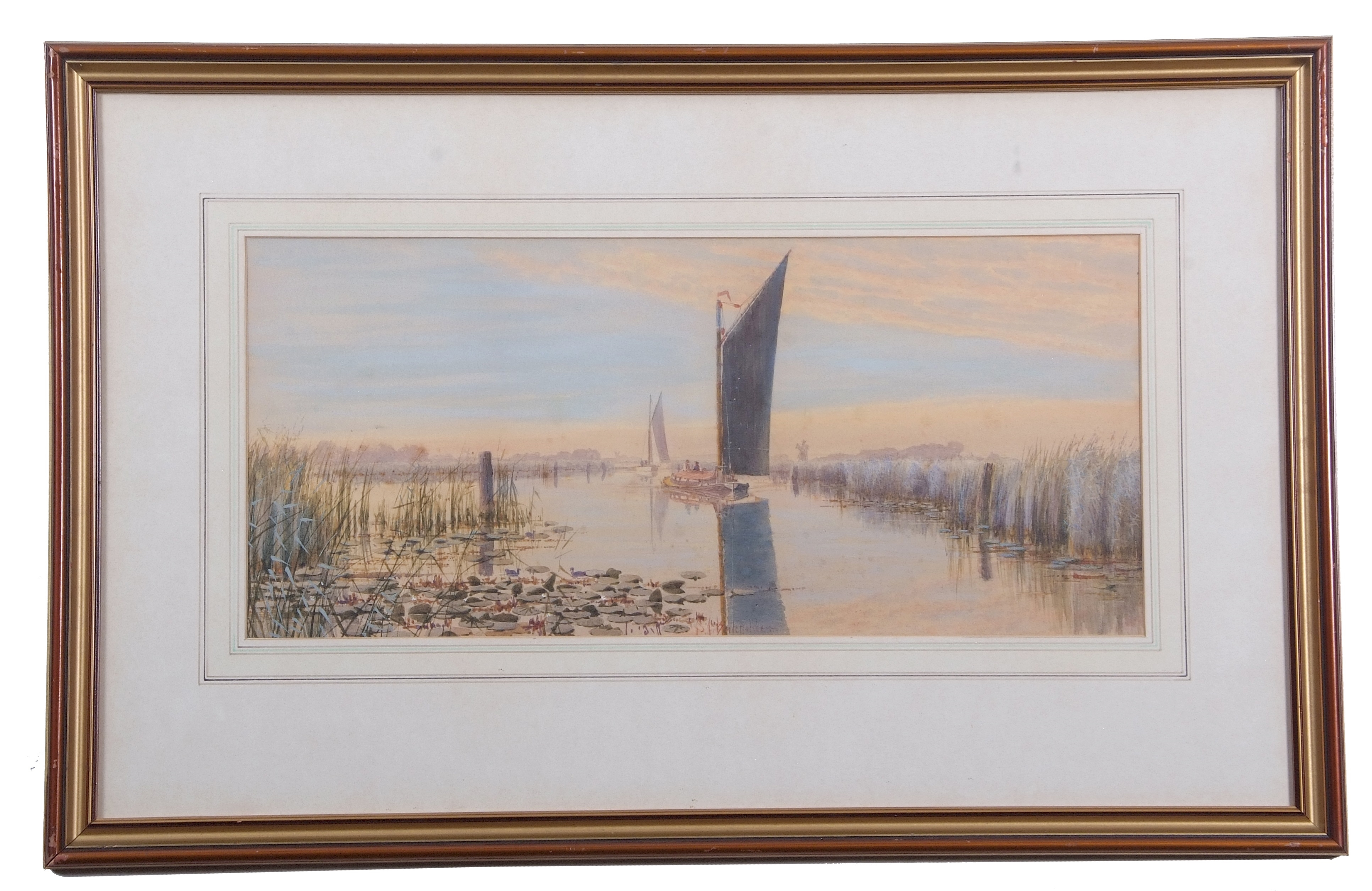 Stephen John Batchelder | Wherry on the Broads | MutualArt
