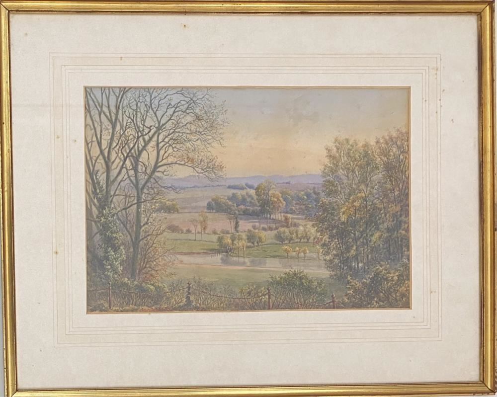 Claude Hamilton Rowbotham | View Across the Park 1893 (1893) | MutualArt