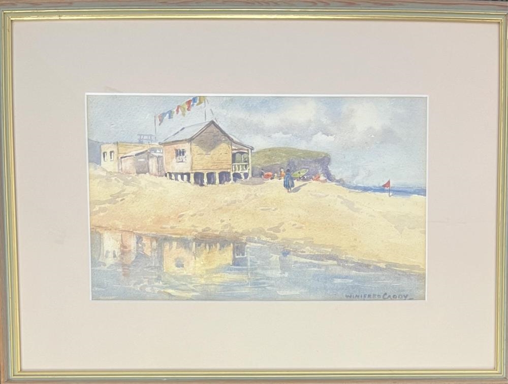 Winifred Caddy | Summer & Beach Huts | MutualArt