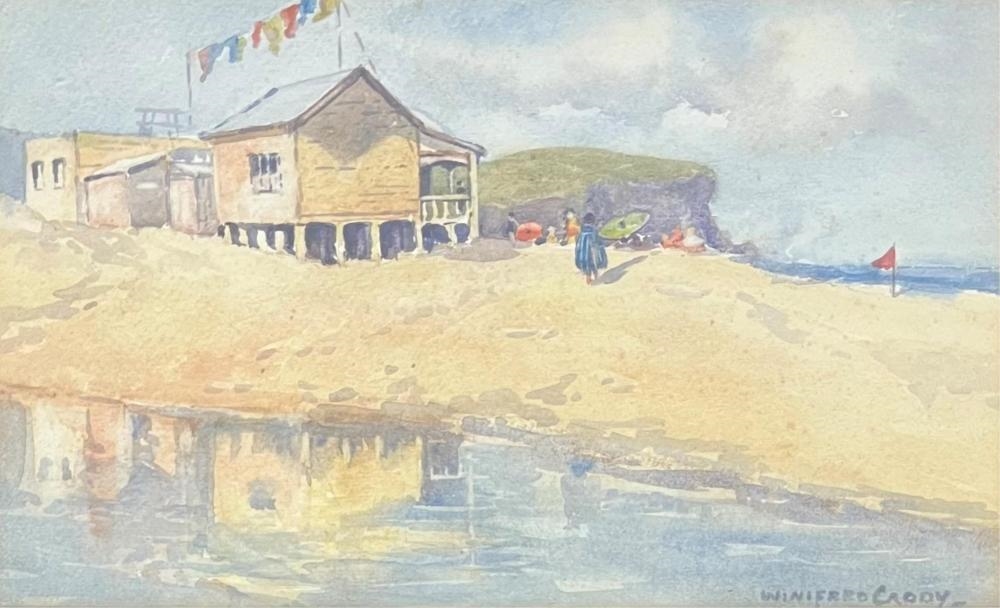 Winifred Caddy | Summer & Beach Huts | MutualArt