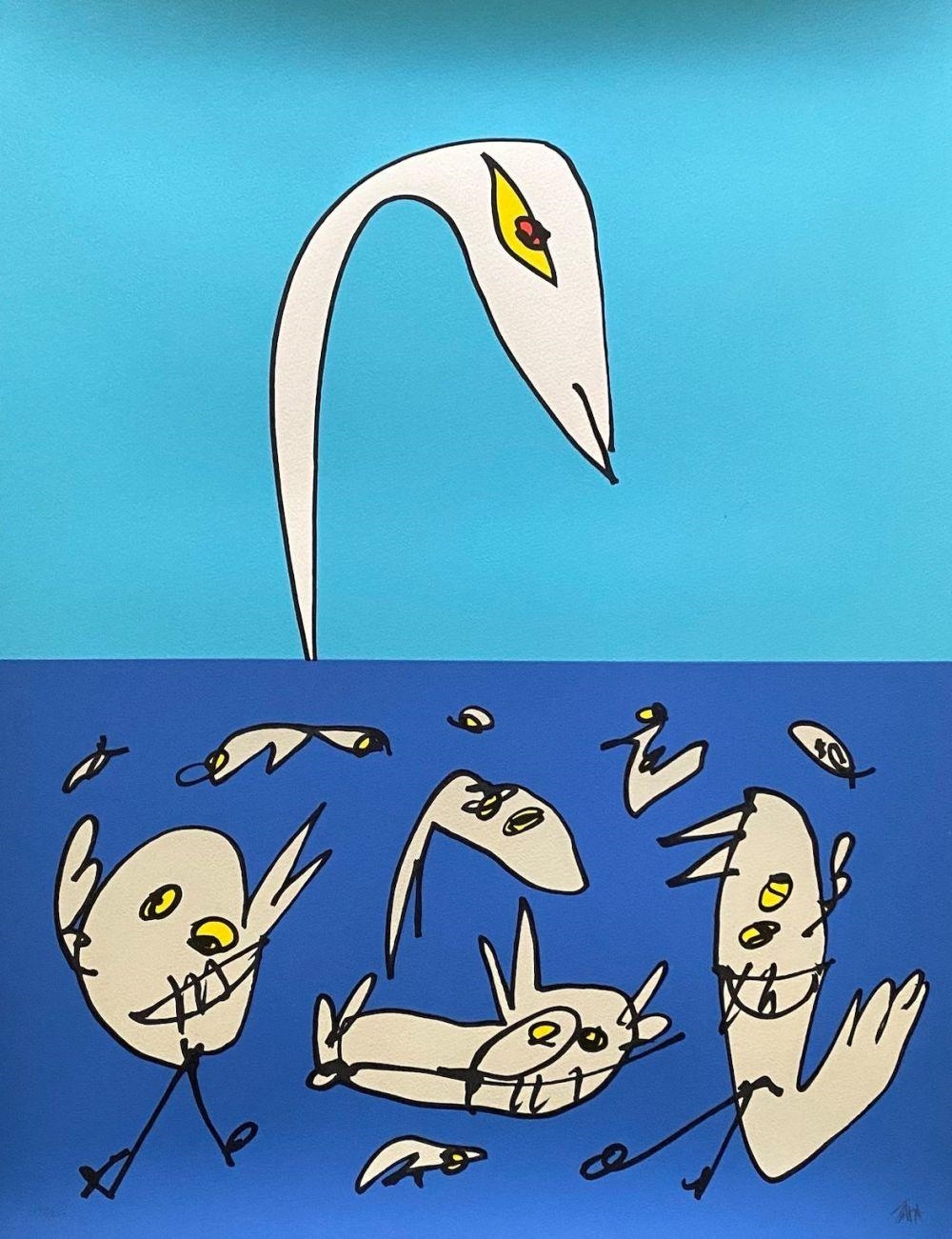 Antonio Saura | 5 Works: Dora Maar Visitada (1986) | MutualArt