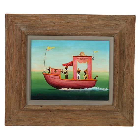 Orville Bulman | Orville Bulman 1904-1978 Haitian Seascape Painting ...