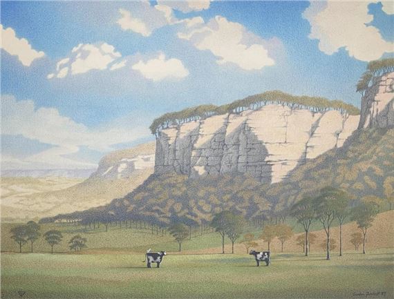Gordon Heath Fitchett | Valley Duel 1987 (1987) | MutualArt