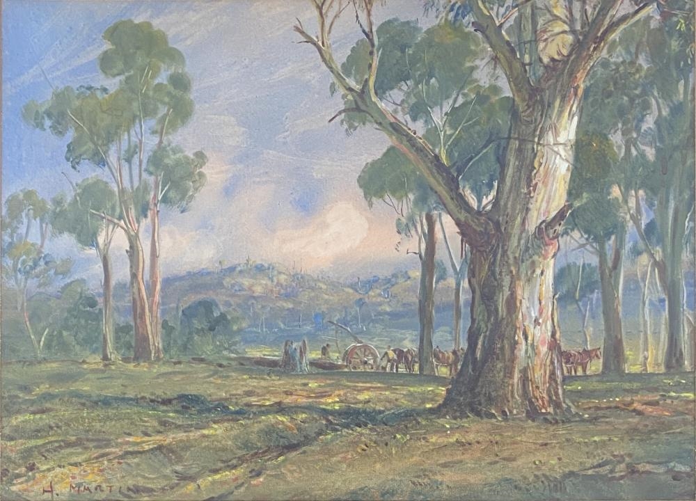 Henry Martin | The Timber Haulers | MutualArt