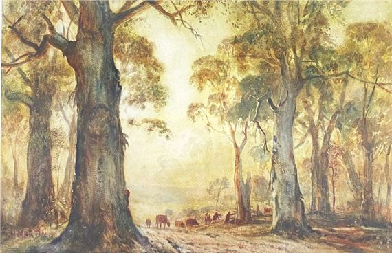 Henry Martin | Grazing Beneath the Gums | MutualArt