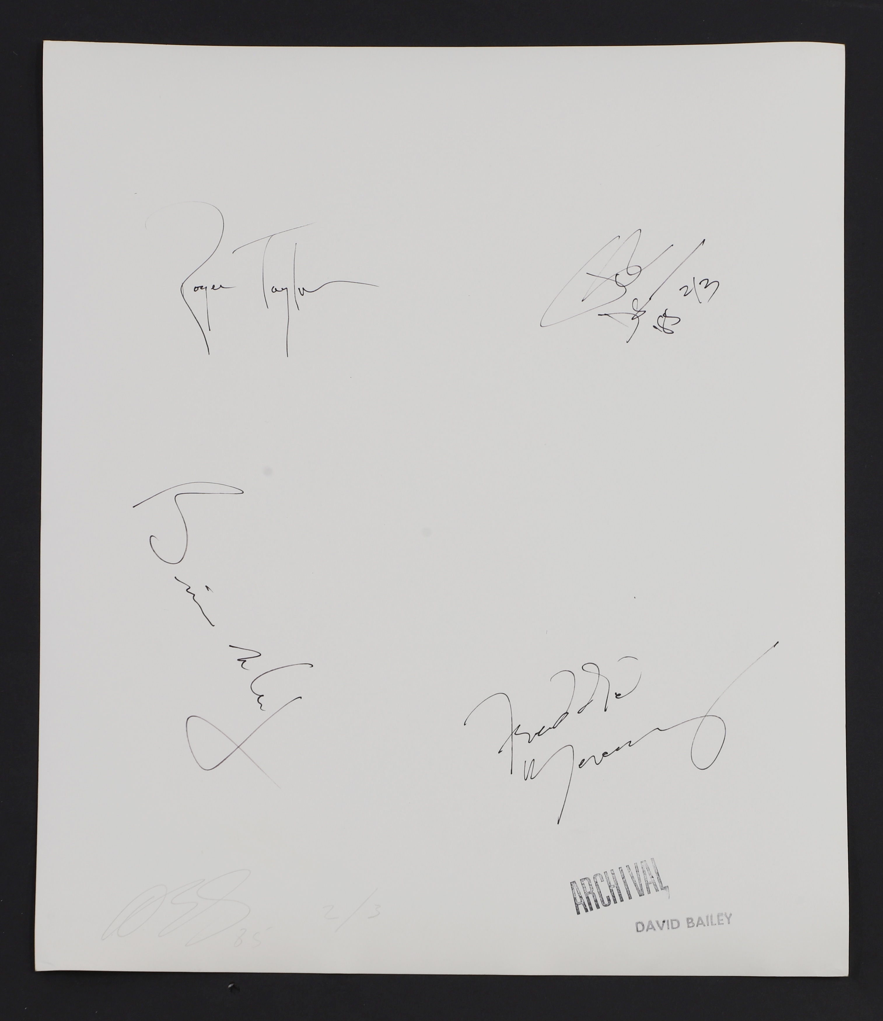 David Bailey | Queen Live Aid 13 July 1985 | MutualArt