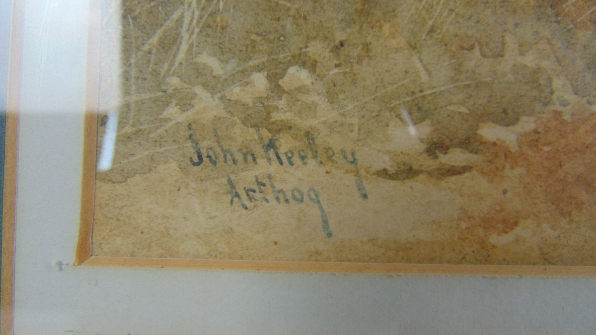 John Keeley | Trees in the wind, | MutualArt