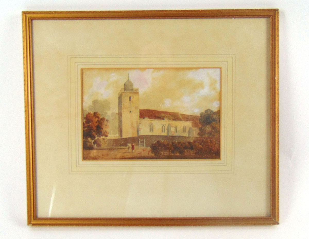 George Frost | the church of St Mary the blessed Virgin | MutualArt