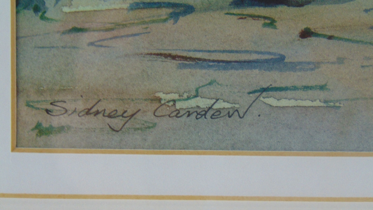 Sidney Cardew | Moorings at Battersea | MutualArt