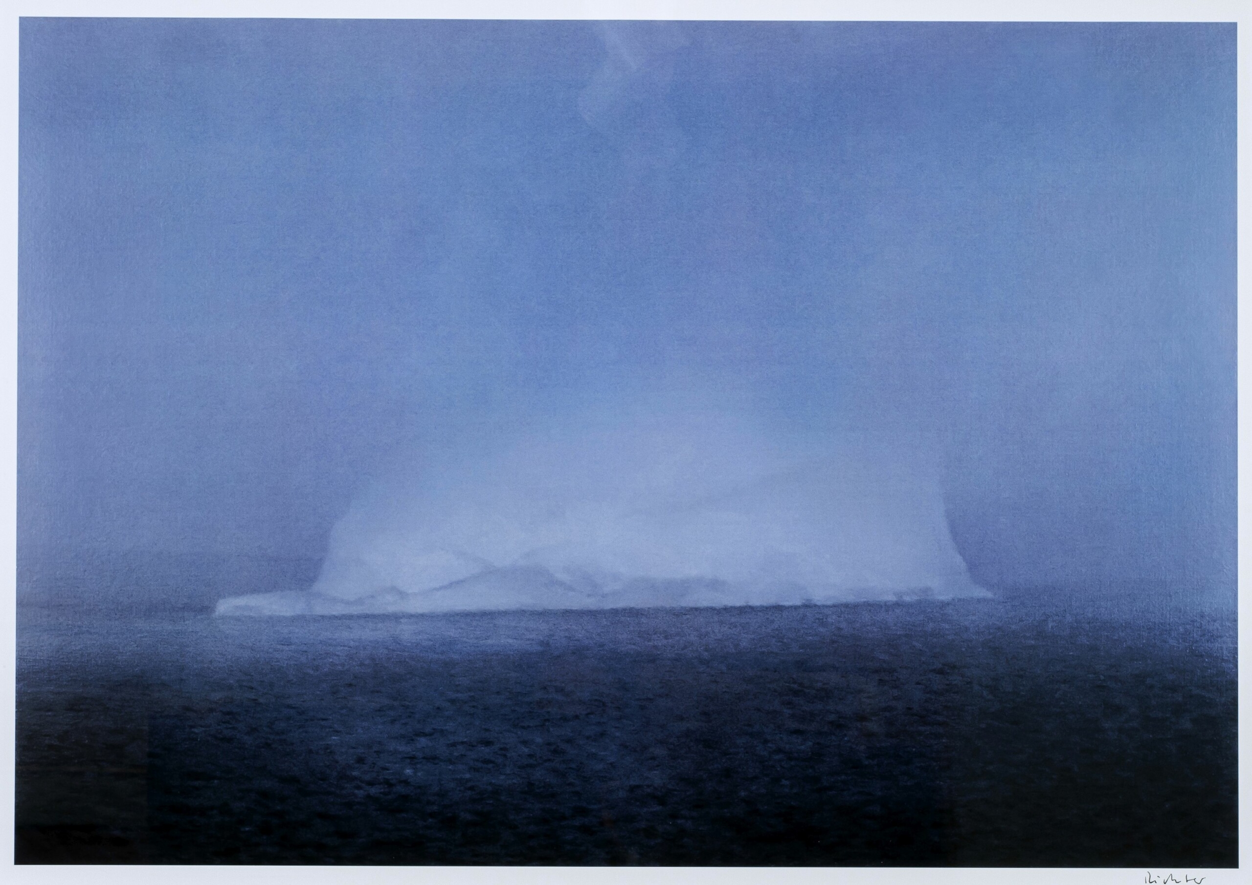 Gerhard Richter | Eisberg im Nebel (1982) | MutualArt
