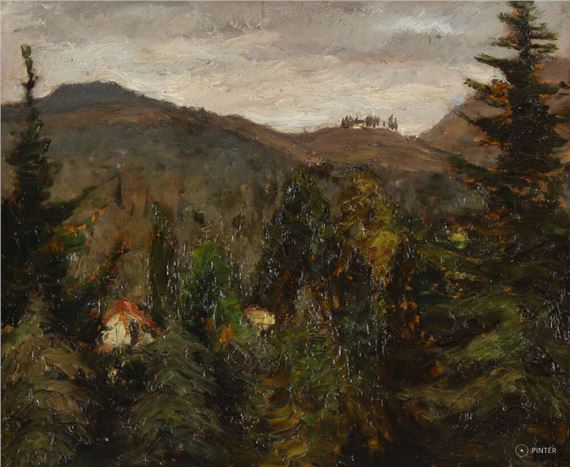 Elemér Vass | Italian Landscape | MutualArt