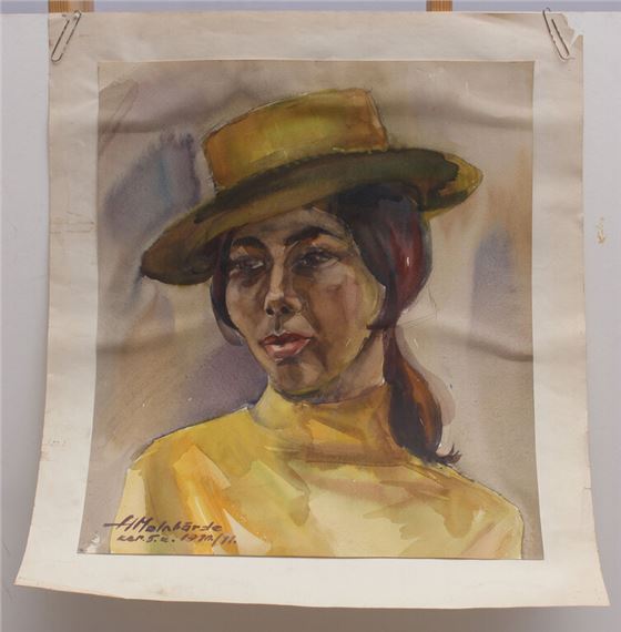 Helga Ingeborga Melnbarde | Women portrait (20th Century) | MutualArt