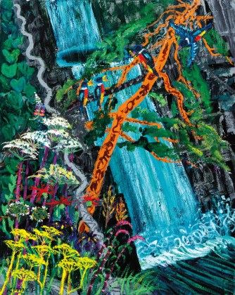 Kim Chong Hak | Summer Waterfall (2006) | MutualArt