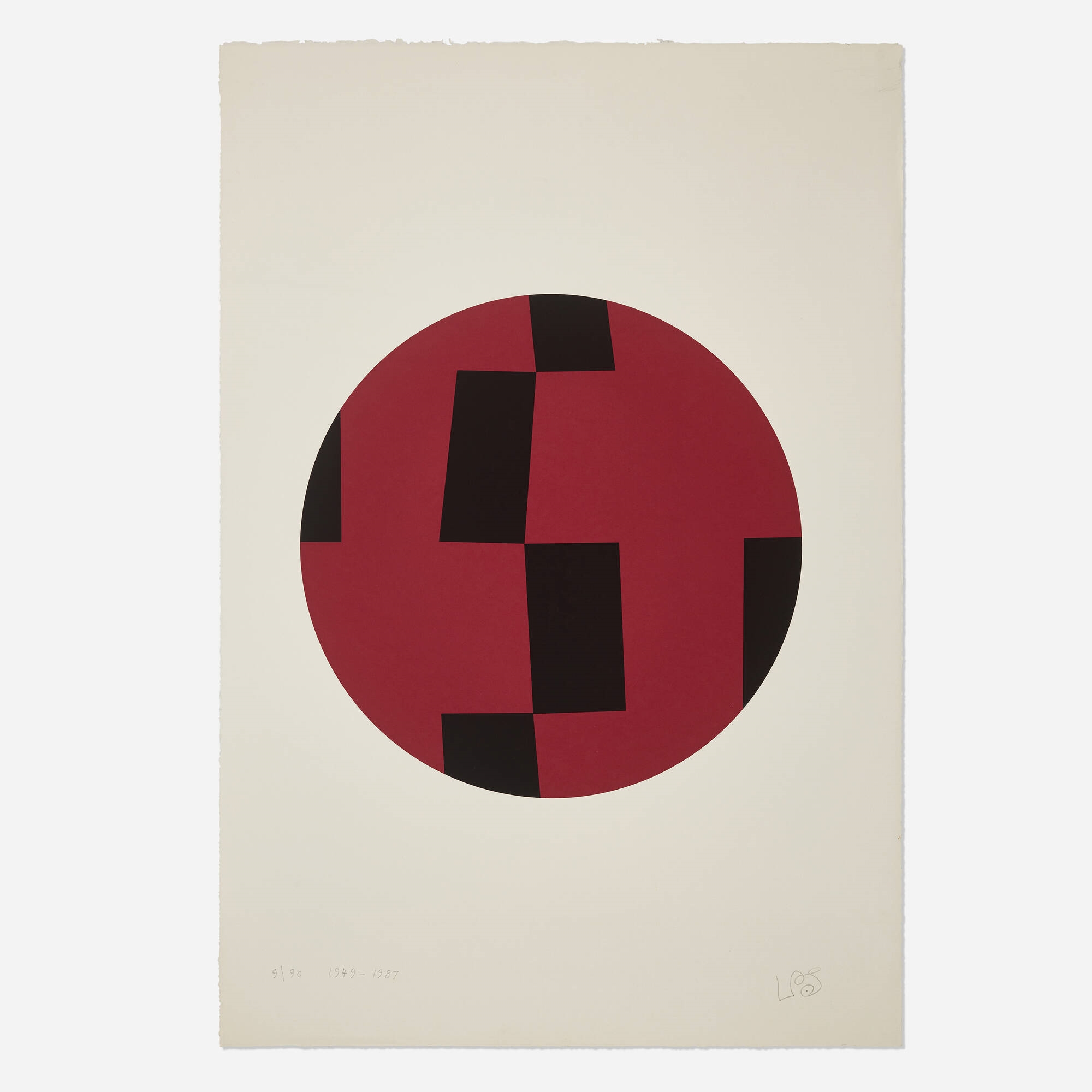 Leon Polk Smith | Werkubersicht/Work-Overview C (1987) | MutualArt