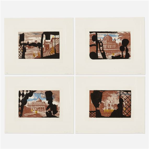 Michael Byron | Four Scenes portfolio (1989) | MutualArt
