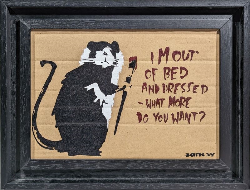 Banksy | Painter Rat | MutualArt