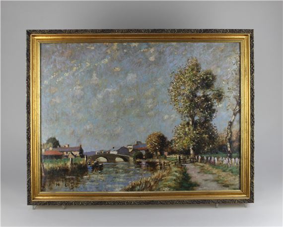 Charles Percy Ince | 'The bridge at Arundel' | MutualArt