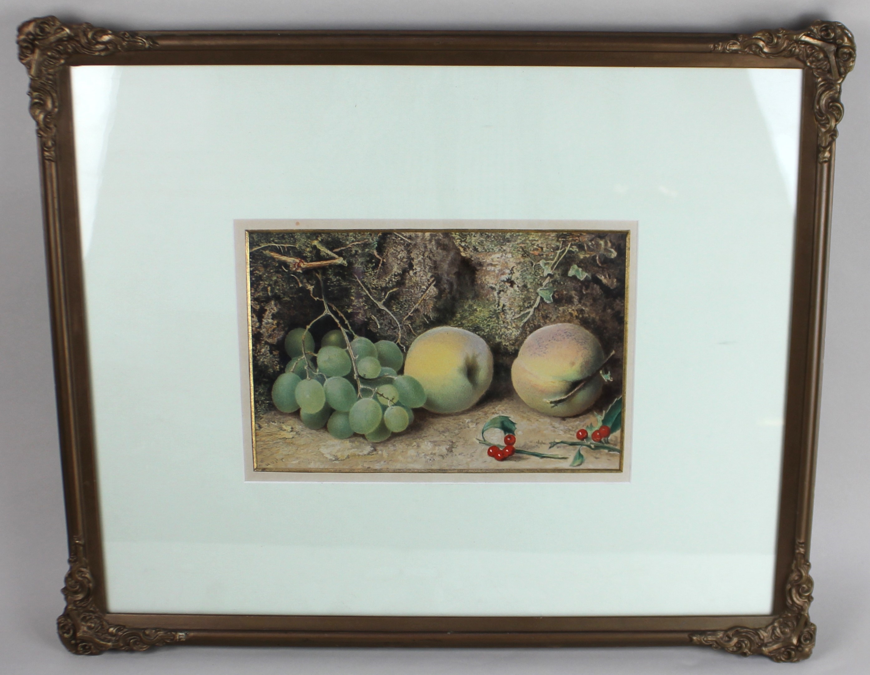 William Henry Hunt | still life with fruit | MutualArt