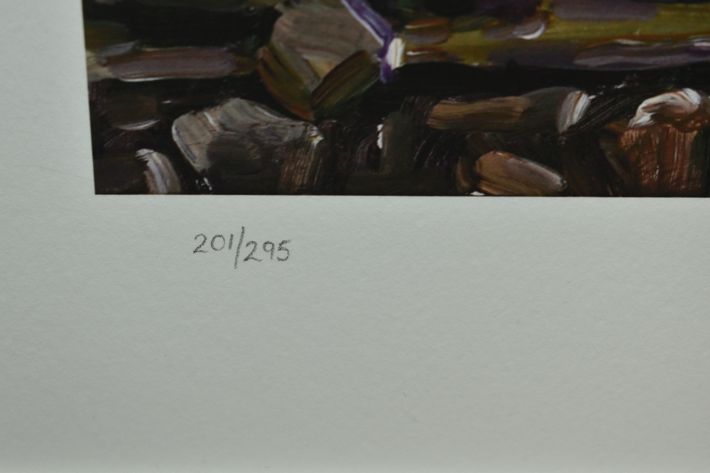 Bob Dylan | Bob Dylan (b.1941, American), giclee print, 'Industrial Train', of railway interest ...