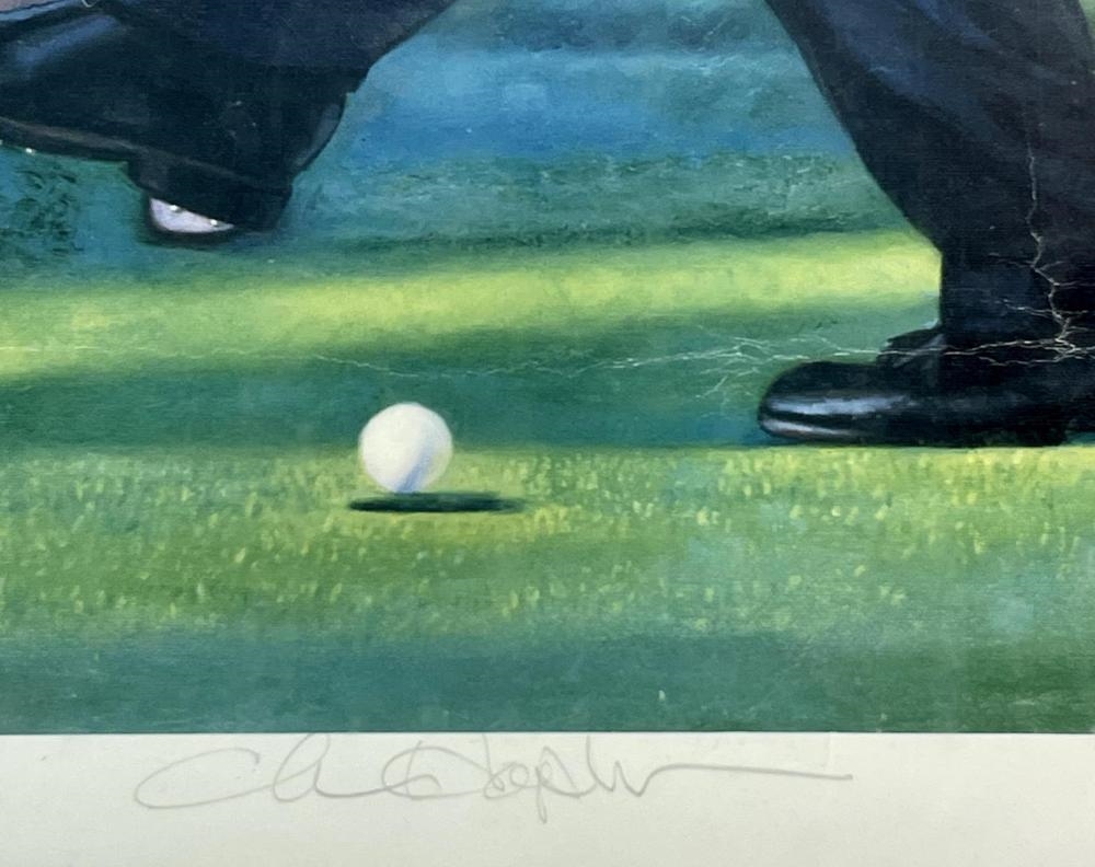 Arnold Palmer | SIGNED Arnold Palmer & Bob Hope Lithograph by Chris ...