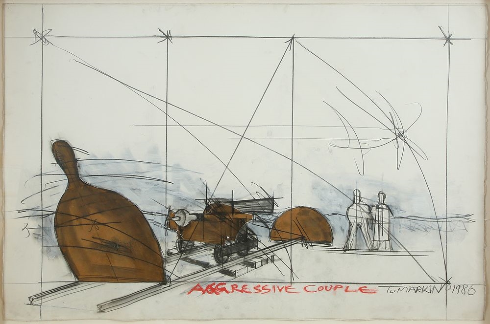 Igael Tumarkin | Composition (1960) | MutualArt