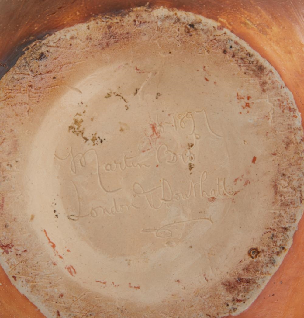 R. W. Martin & Brothers | Large Martin Brothers Salt-Glazed Stoneware ...