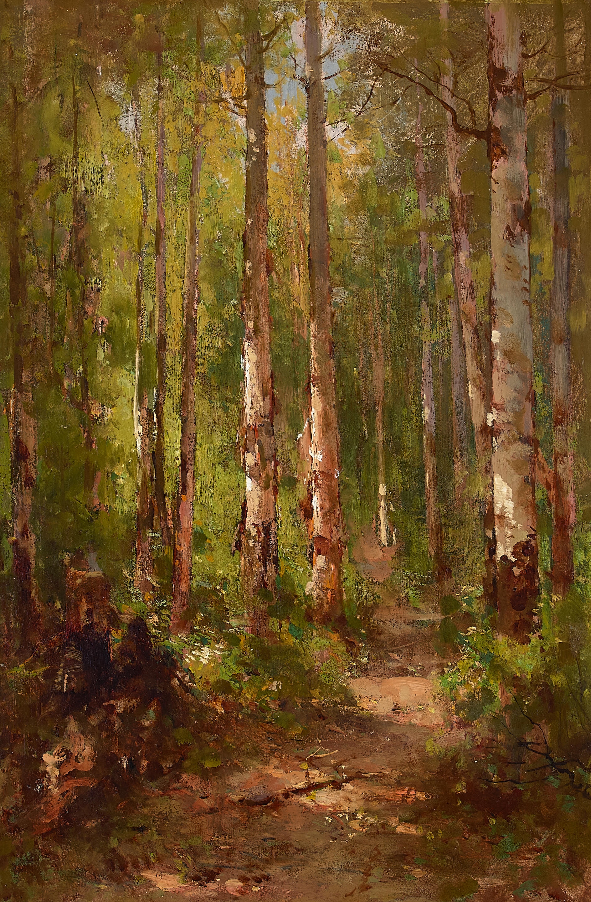 Thomas Hill | A Forest Path | MutualArt