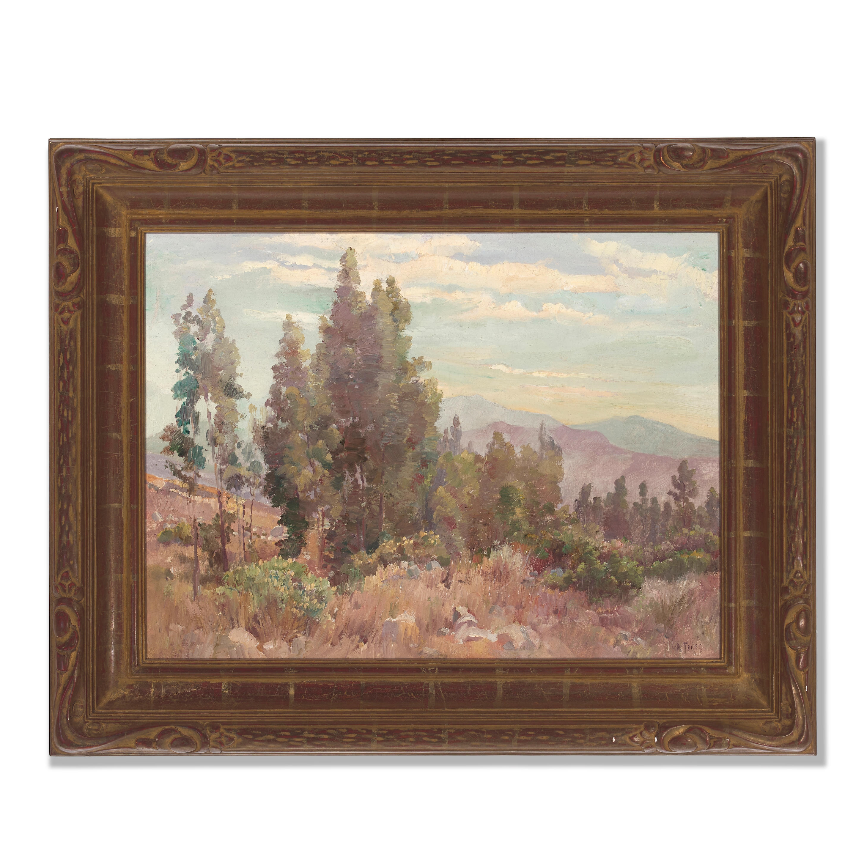 Charles Arthur Fries | The Foot of Grossmont | MutualArt