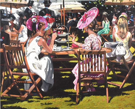 Sherree Valentine-Daines | Afternoon Tea at Ascot | MutualArt