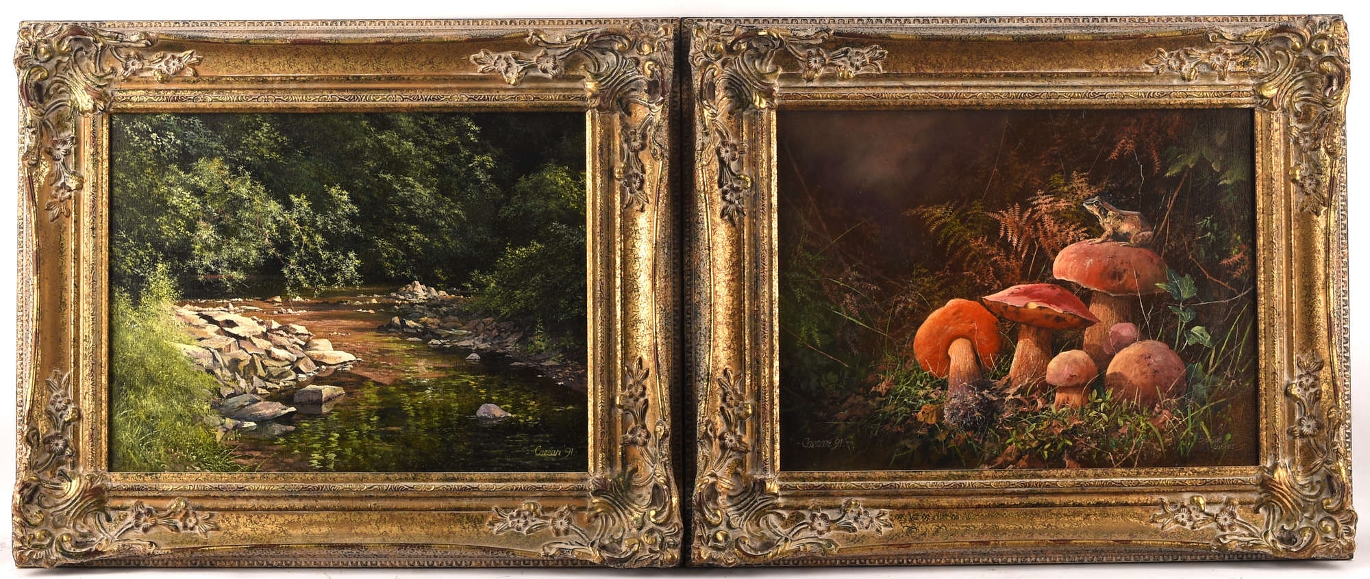 John Caesar Smith | Woodland scream; Toadstools (91) | MutualArt