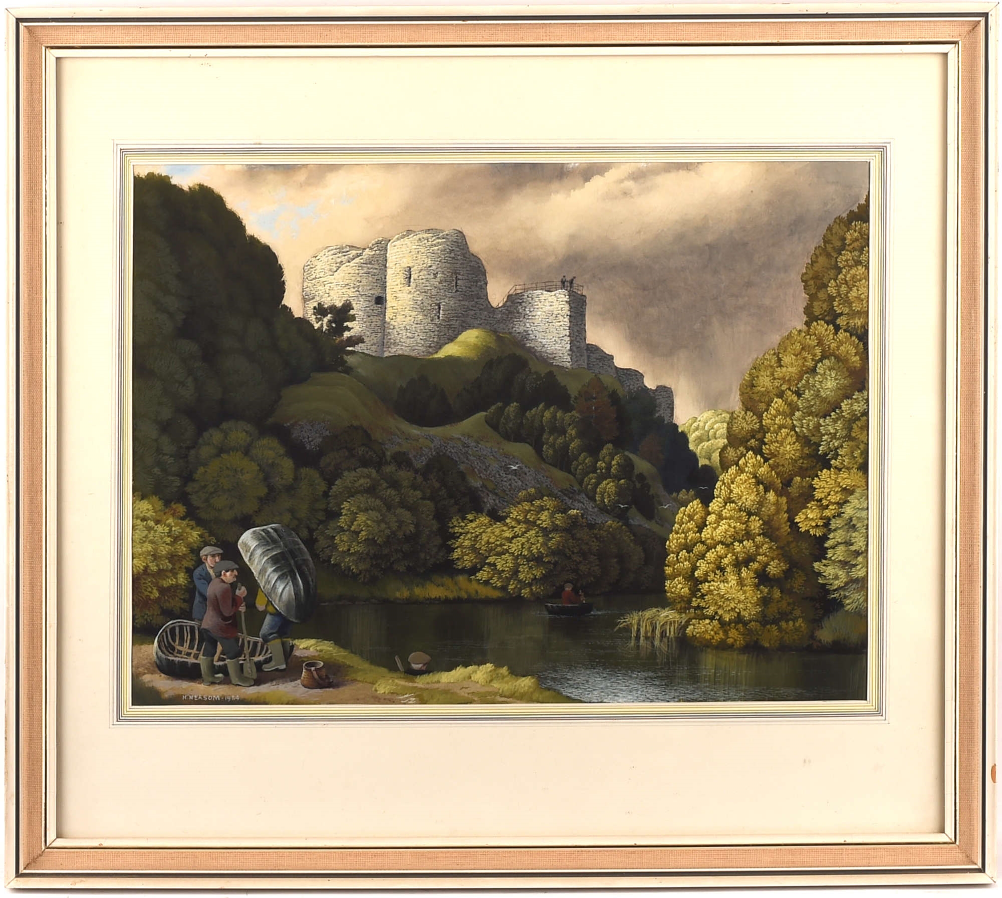 Norman Neasom | Cilgerran Castle (1984) | MutualArt