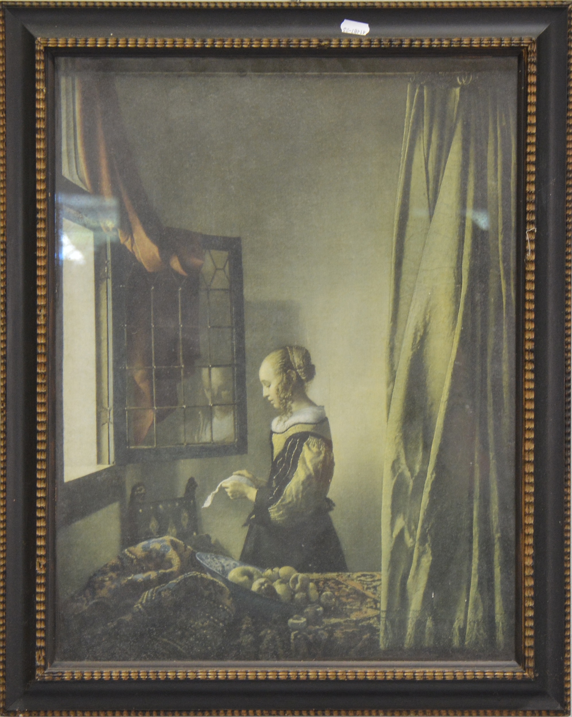 Jan Vermeer | After Vermeer, Girl reading a letter at an open window ...