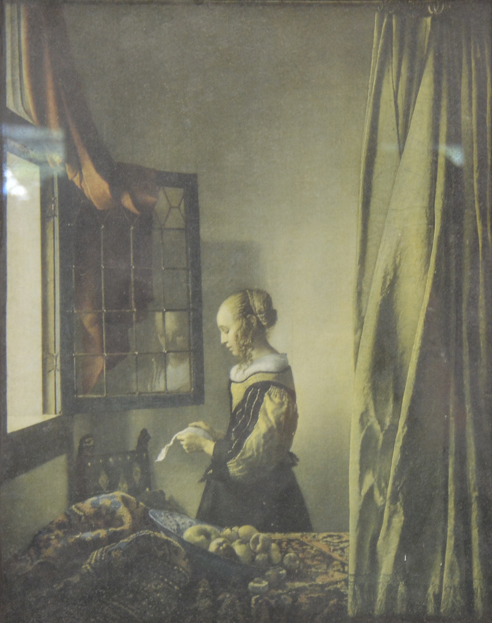 Jan Vermeer | After Vermeer, Girl reading a letter at an open window | MutualArt