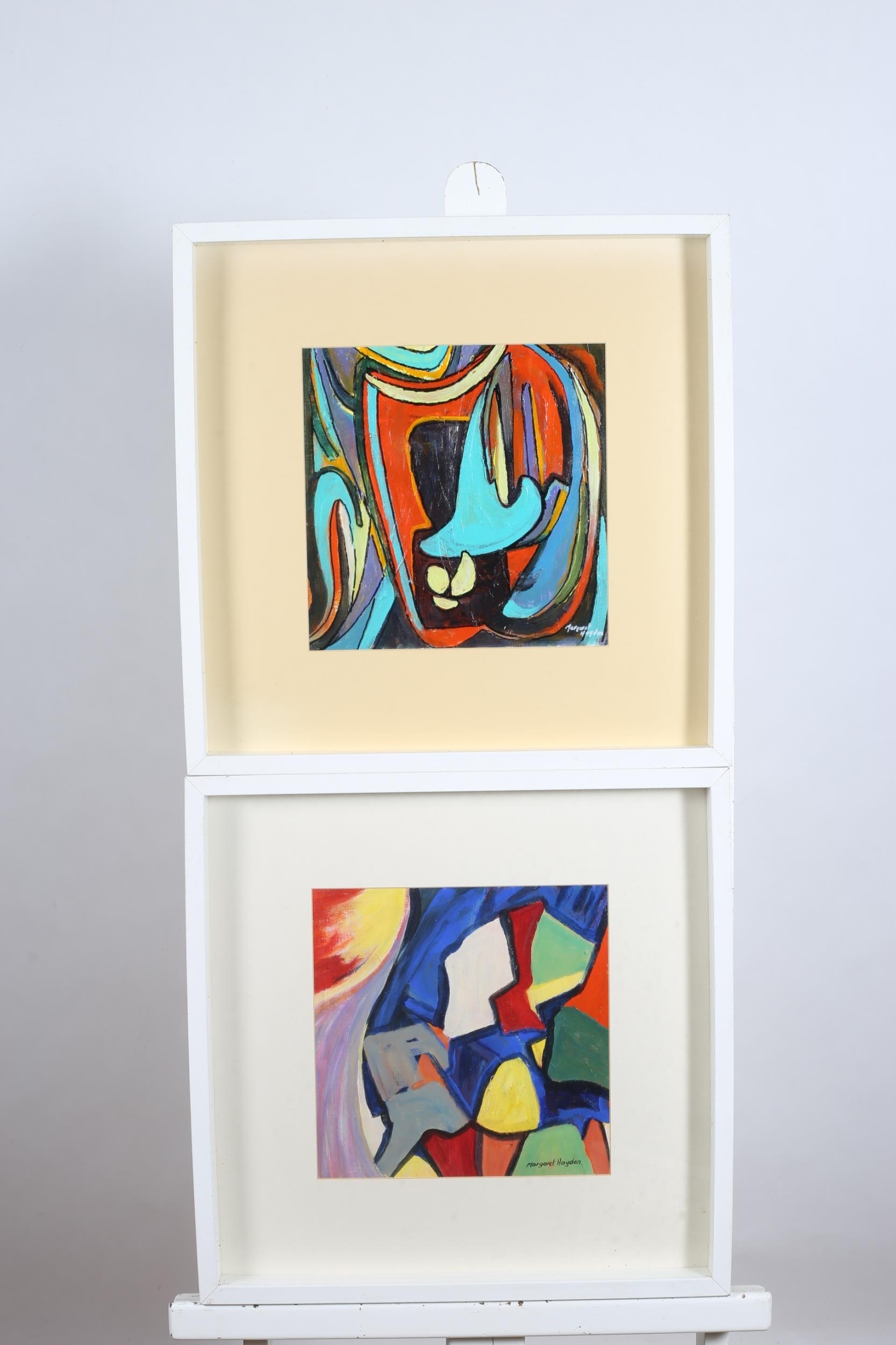 Margaret Hayden | MARGARET HAYDEN Abstract Compositions Oil on board ...