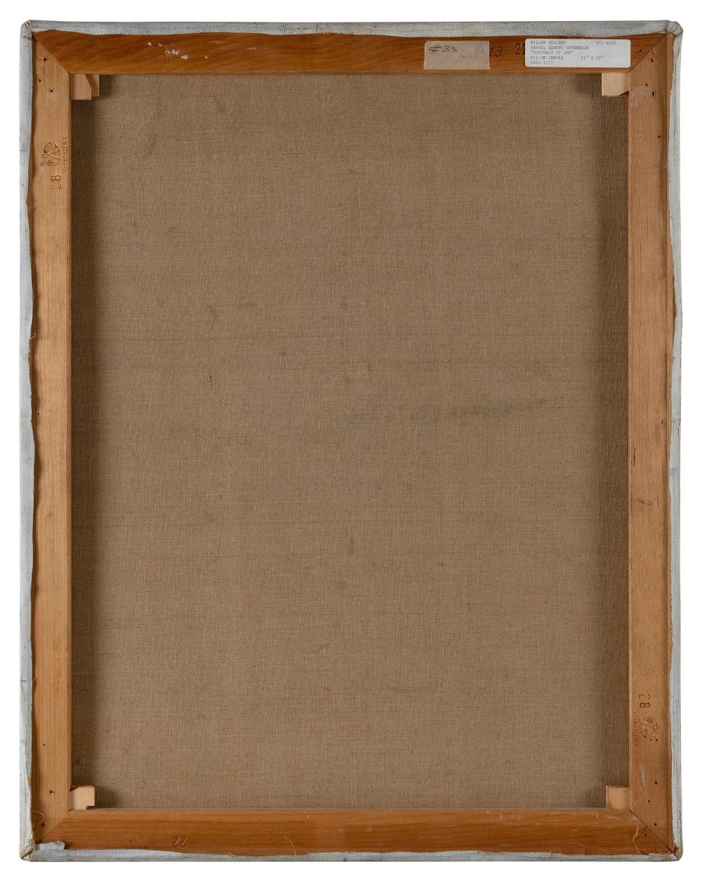 Samuel Edmund Oppenheim | Portrait of JFK | MutualArt