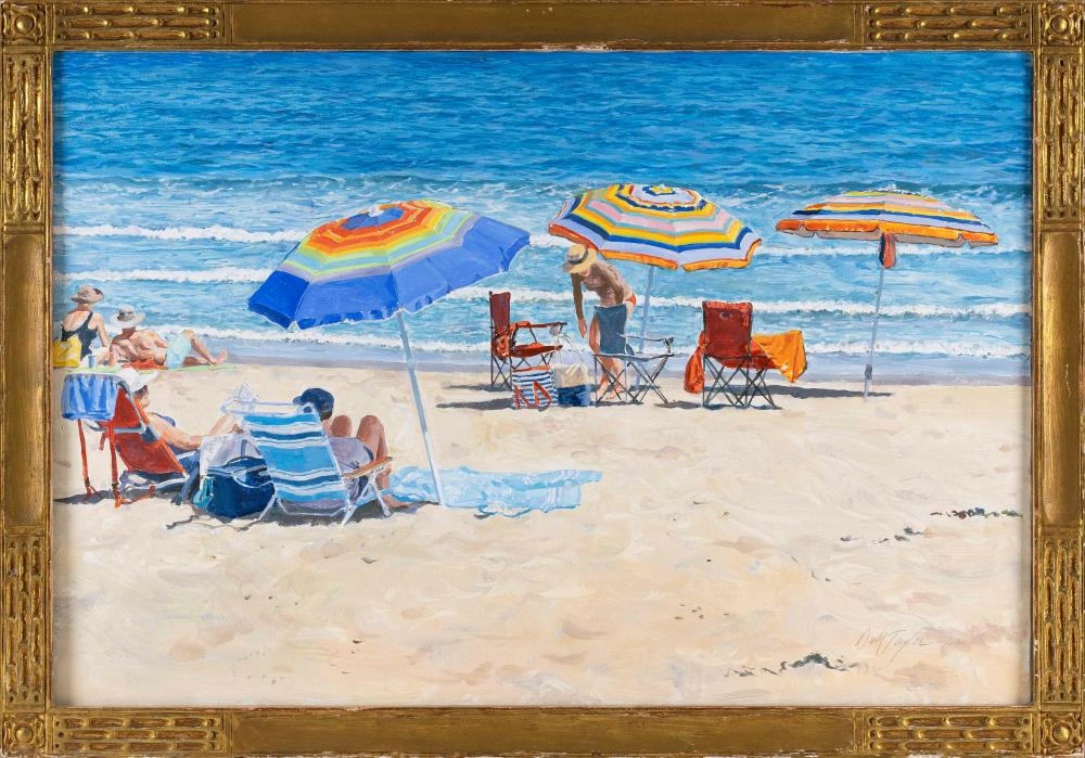 Dahl Taylor | Day at the beach, Nantucket (1954) | MutualArt