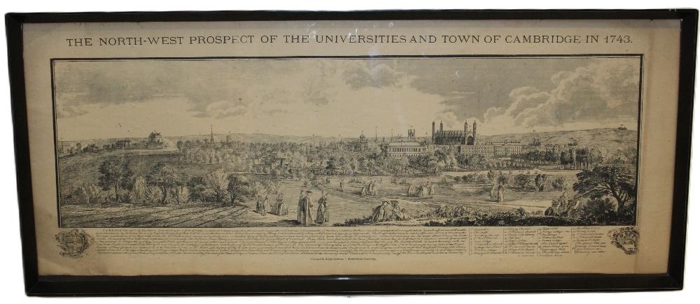 Samuel Buck | The North west prospect of the universities & town of ...