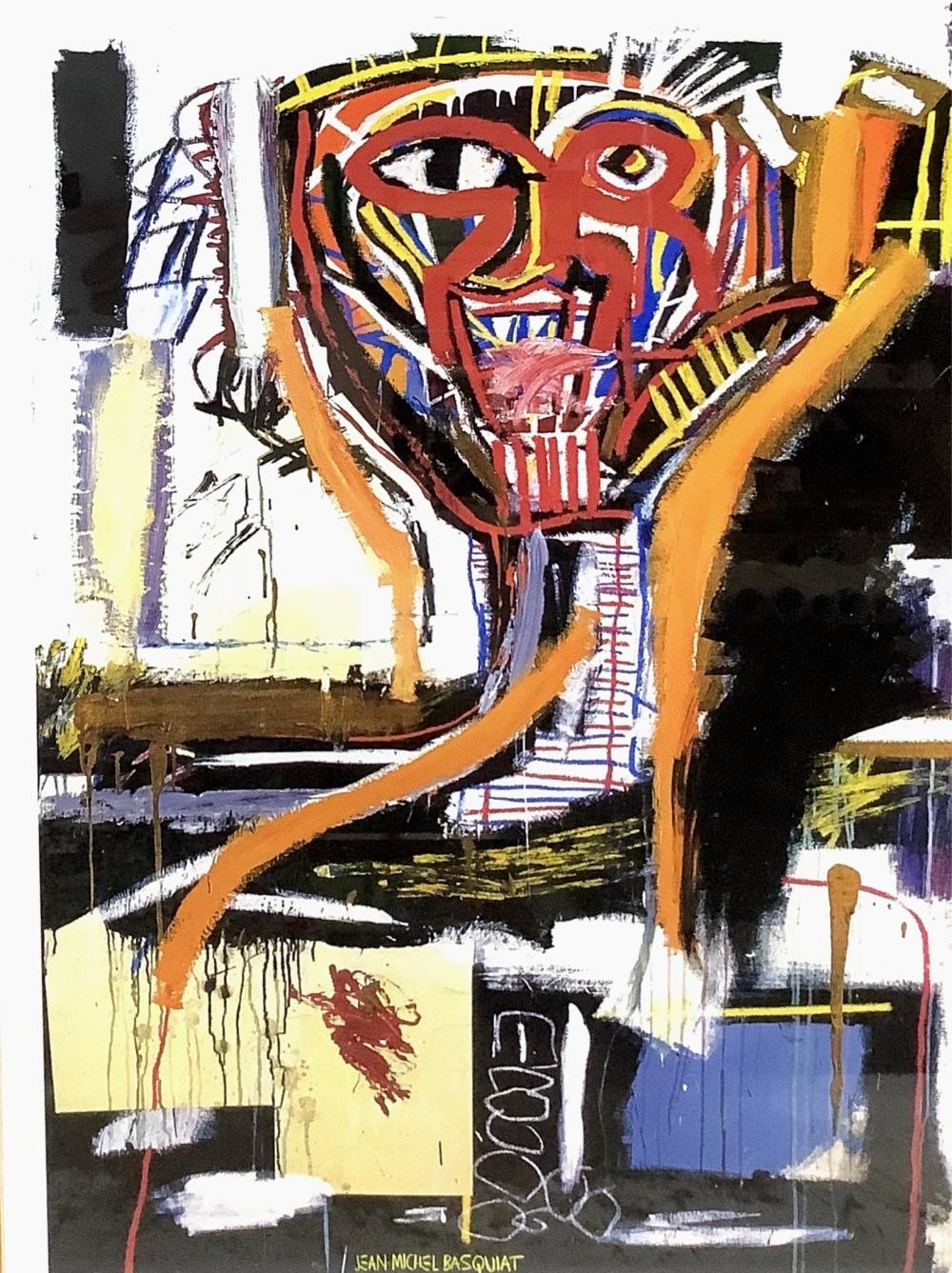 Jean-Michel Basquiat | WORLD CROWN (1981) | MutualArt