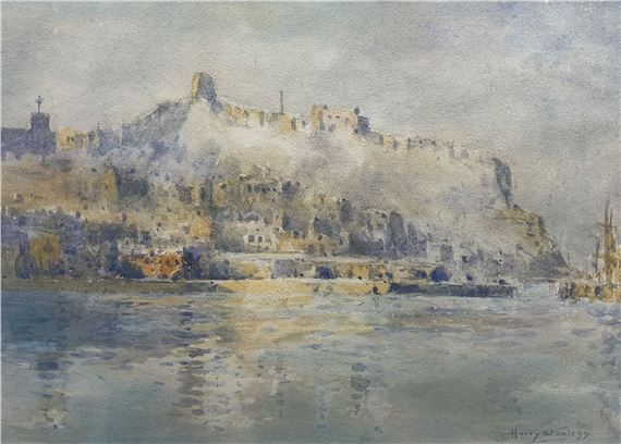 Harry Wanless | Scarborough Castle and Harbour (2013) | MutualArt