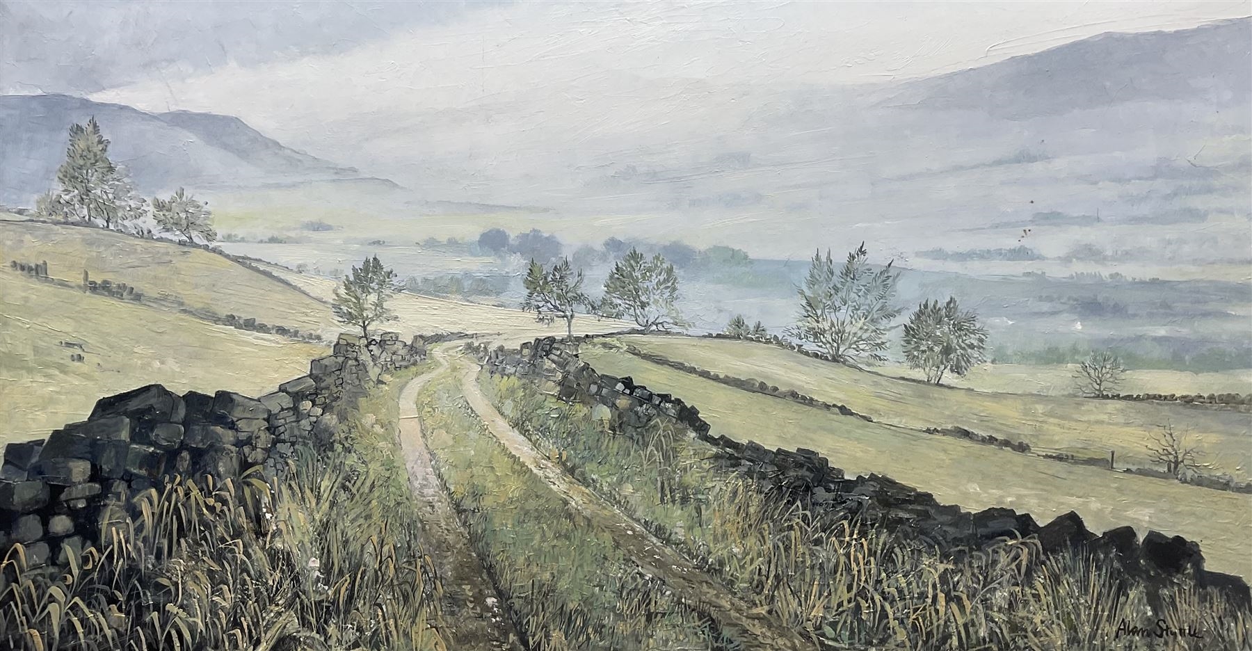 Alan Stuttle | Landscape - Yorkshire (1976) | MutualArt
