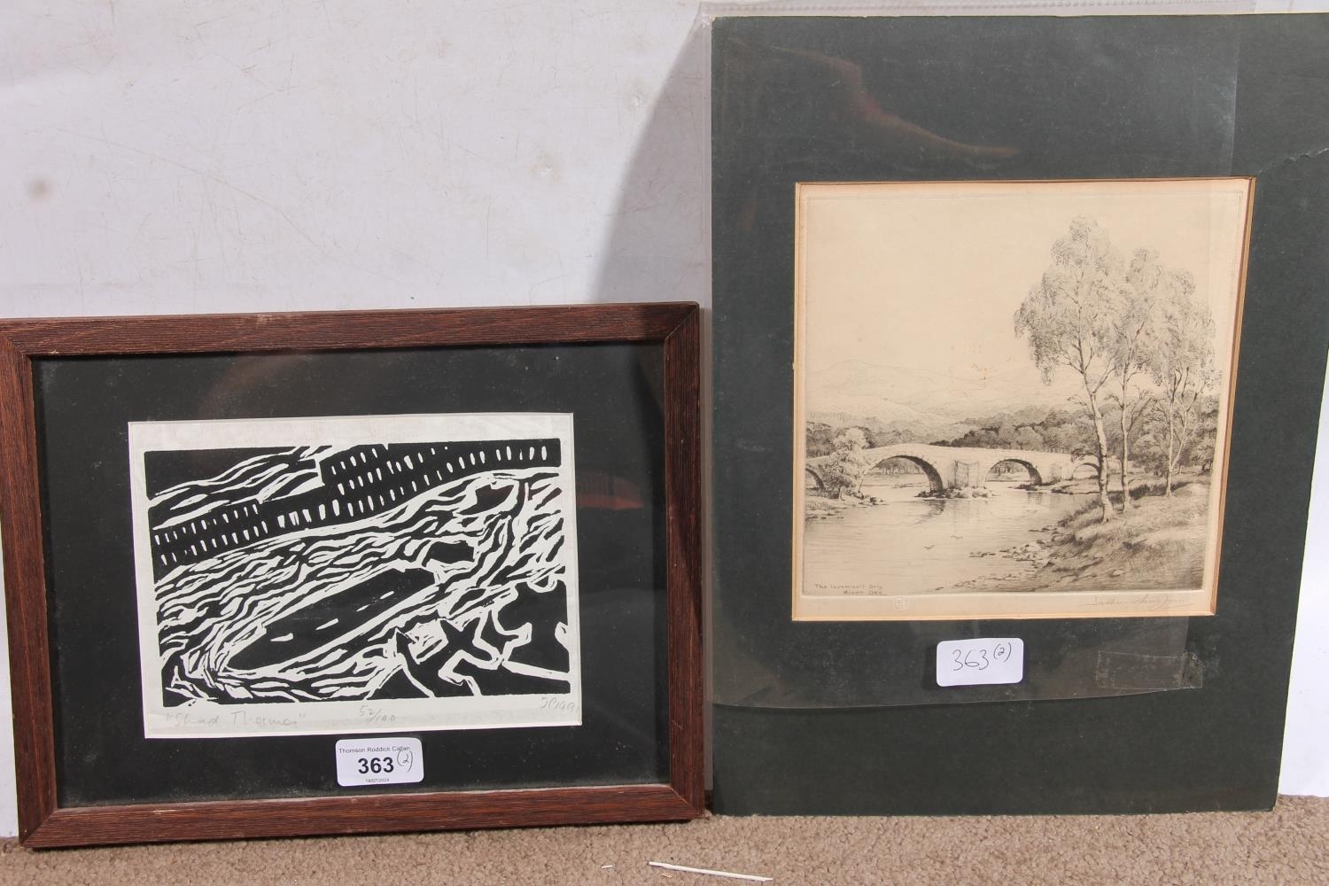 Henry Jackson Simpson | The Invercauld Brig River Dee | MutualArt