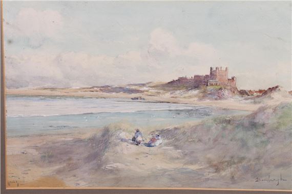 Thomas Swift Hutton | Bamburgh Castle | MutualArt