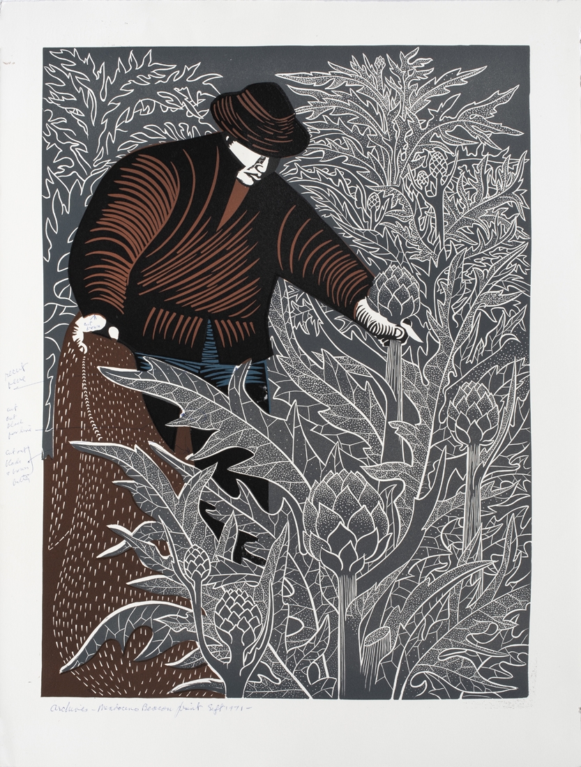 Emmy Lou Packard | Artichoke Picker, | MutualArt