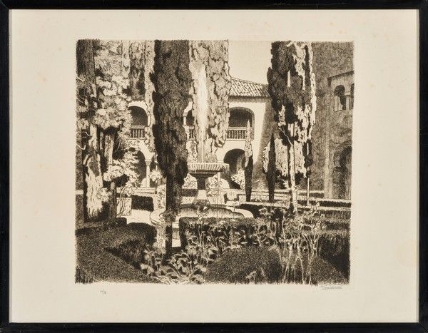 Pierre Labrouche | Jardin à Grenade | MutualArt