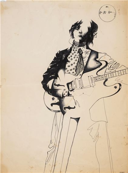 David Oxtoby | David Oxtoby (b.1938) John Lennon | MutualArt