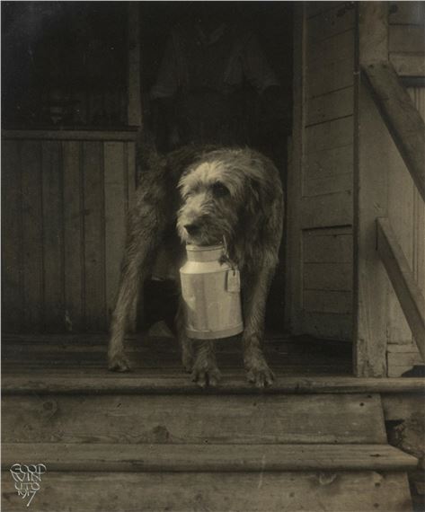 Henry B. Goodwin | Troll in the Milk Stand, 1917 (1917) | MutualArt