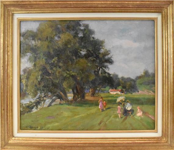 Isaac Drize | Painting the Landscape 1963 (1963) | MutualArt