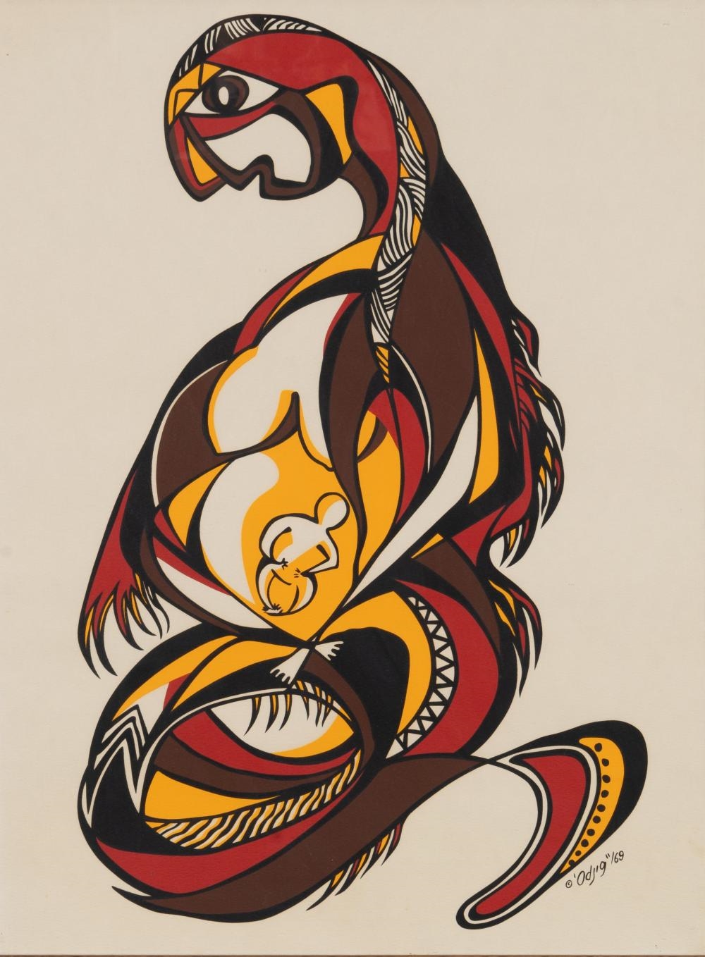 Daphne Odjig | All the World is a Stage | MutualArt