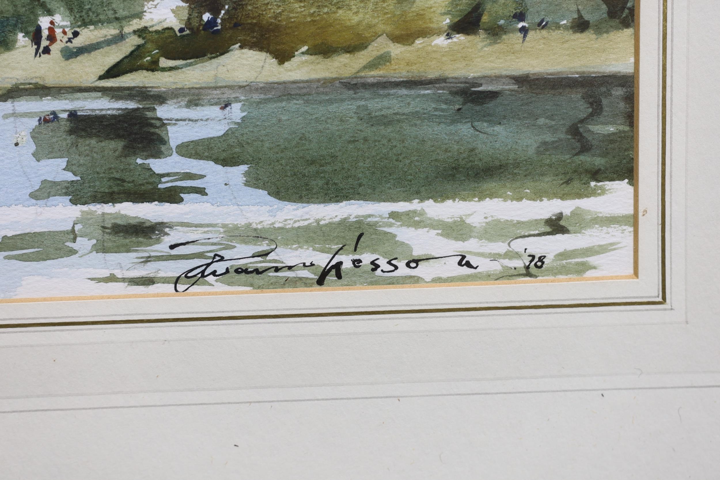 Edward Wesson | Edward Wesson (English, 1910-1983), watercolour ...