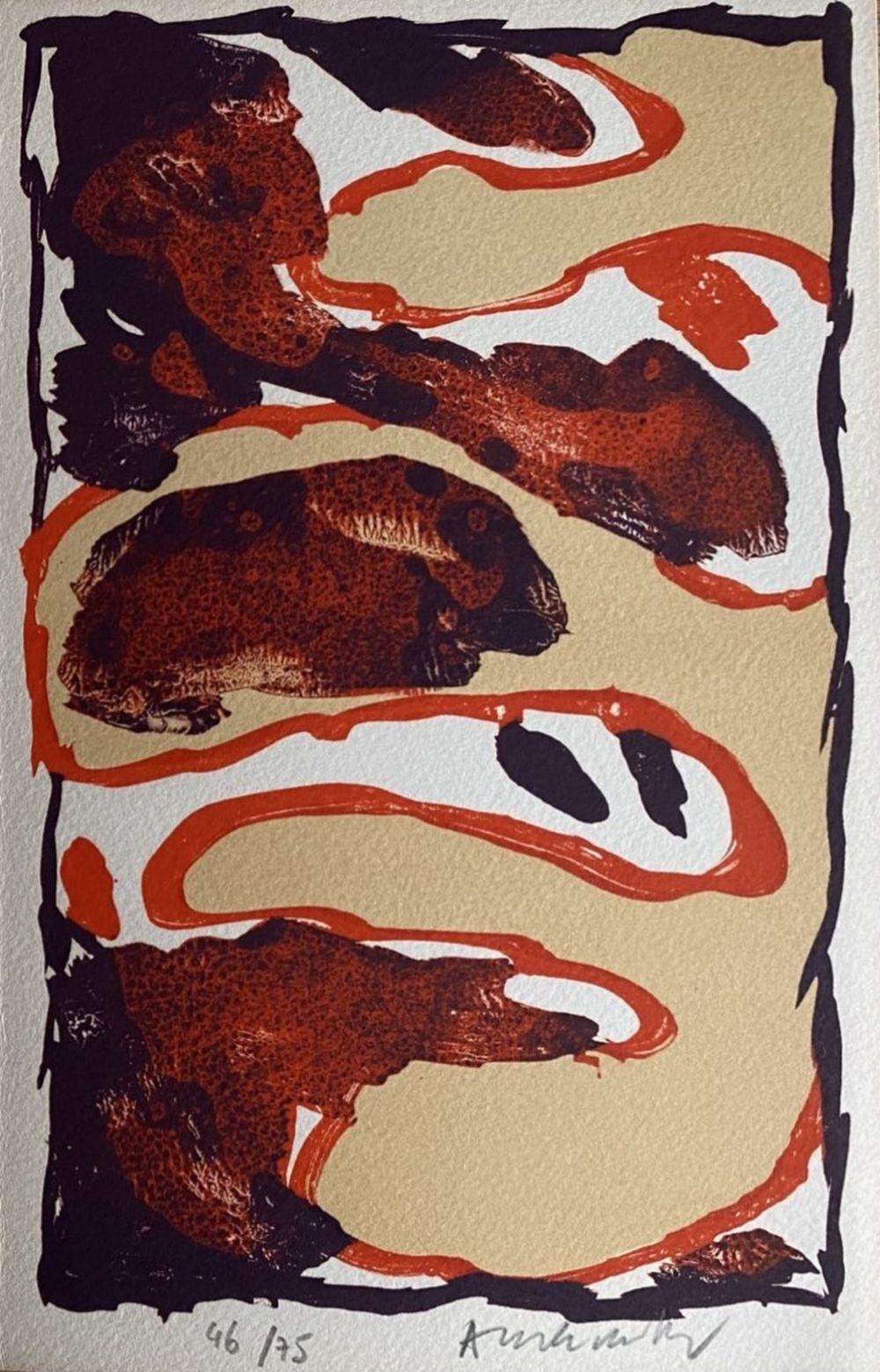 Pierre Alechinsky | PARLE (1957) | MutualArt